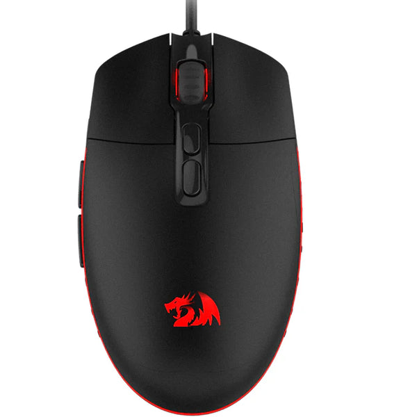 Redragon M719 INVADER RGB Gaming Mouse with Fire Button, 10,000 DPI (B ...